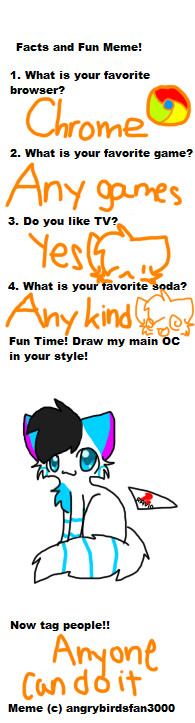 Fact and Fun Meme REDO by SnowTehKat on DeviantArt