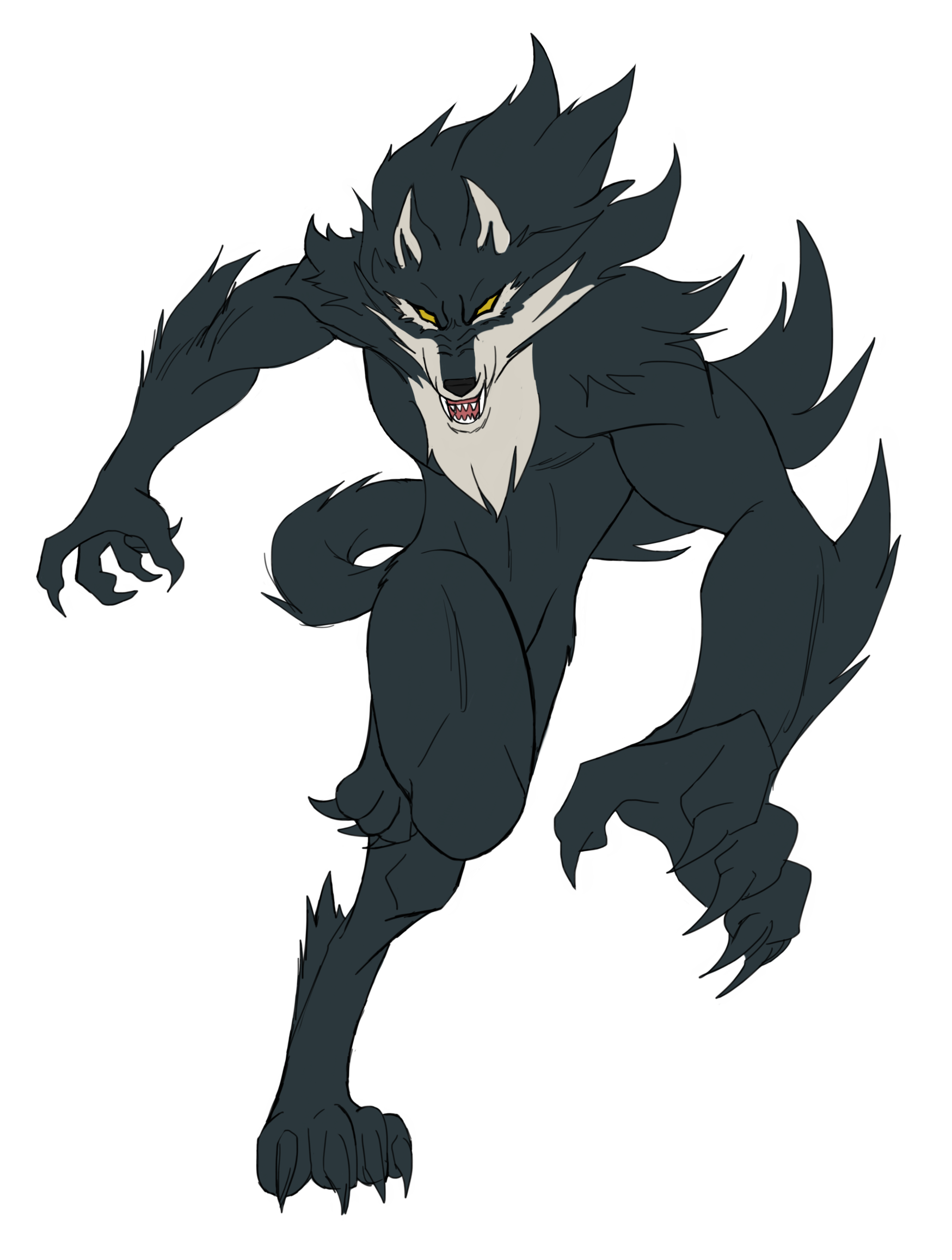 Val Werewolf Form by Zero-Kiba on DeviantArt