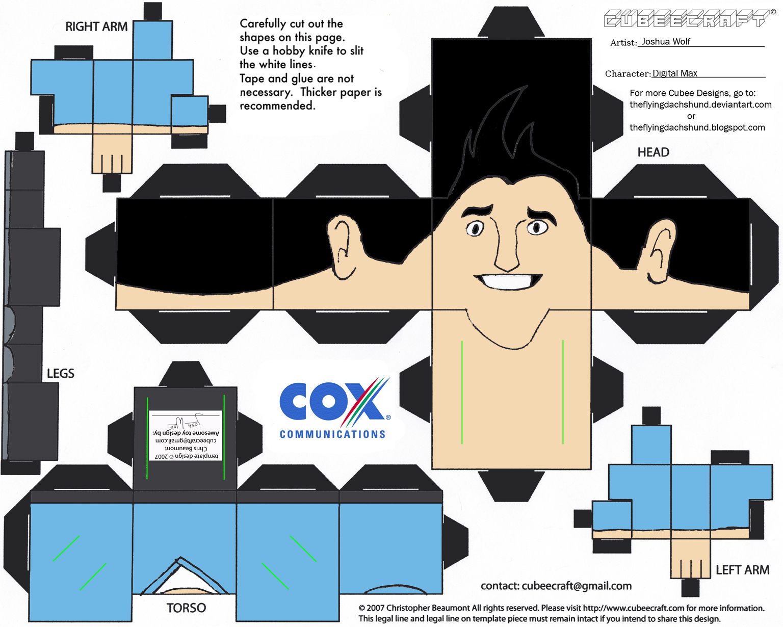 ADV CH 1: Digital Max Cubee by TheFlyingDachshund on DeviantArt