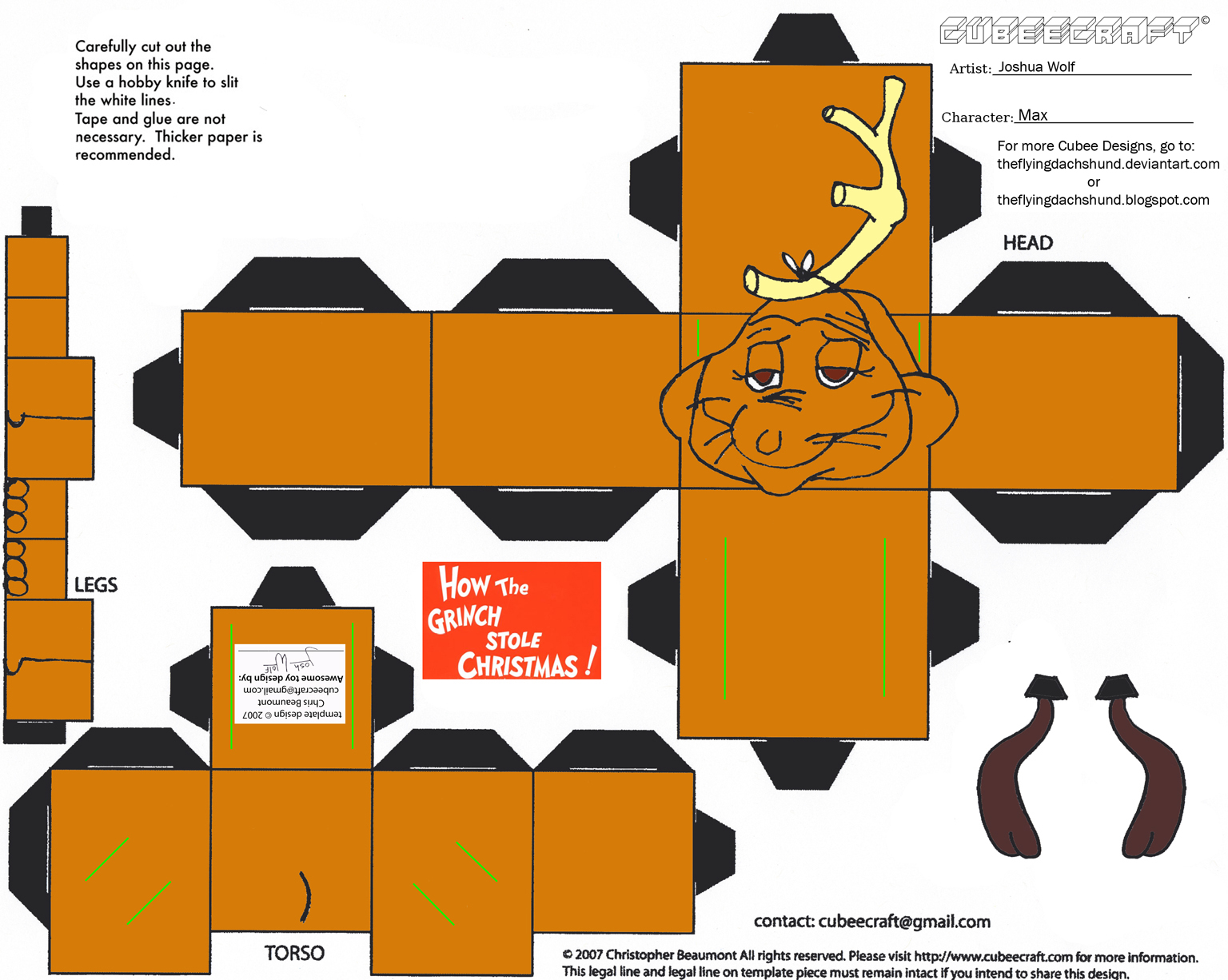 JC 2: Max Cubee by TheFlyingDachshund on DeviantArt