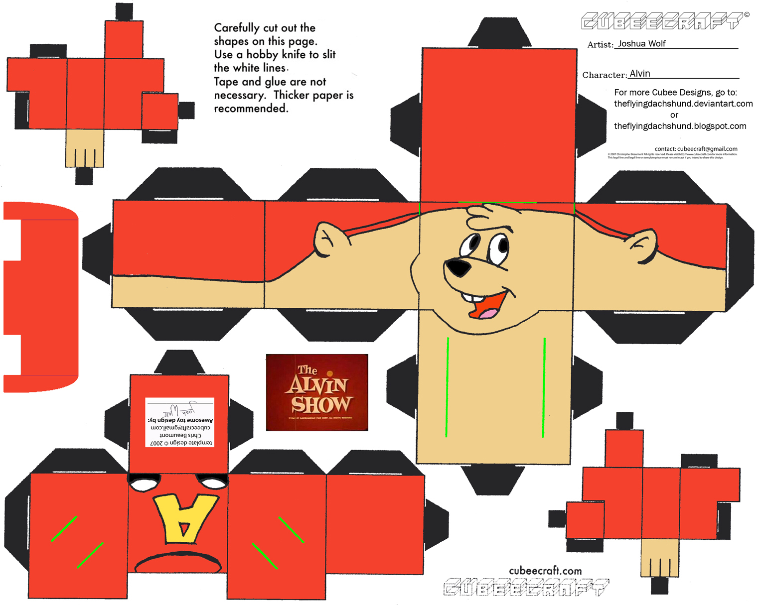 Alvin Show: Alvin Cubee by TheFlyingDachshund on DeviantArt