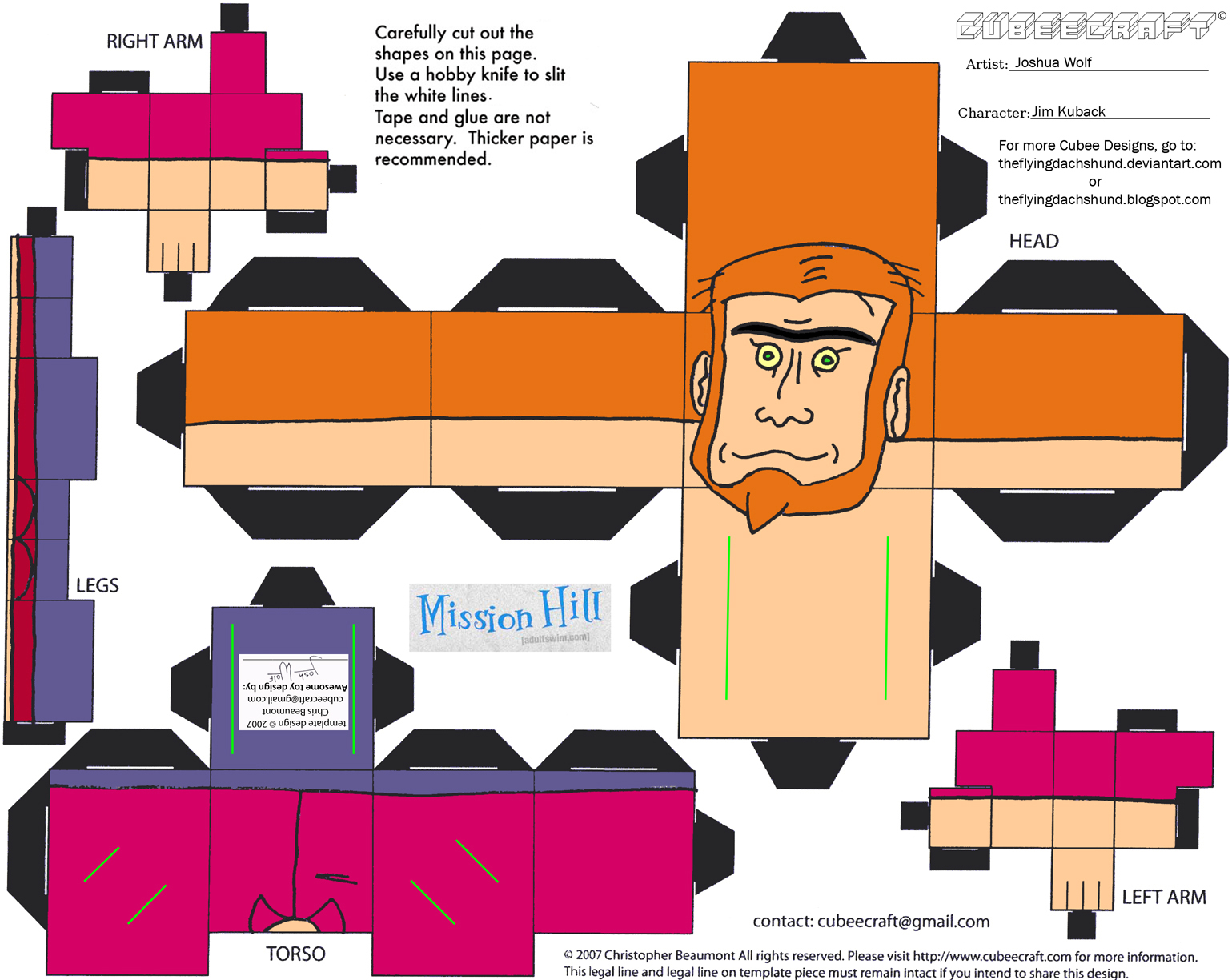 AS 2: Jim Kuback Cubee by TheFlyingDachshund on DeviantArt