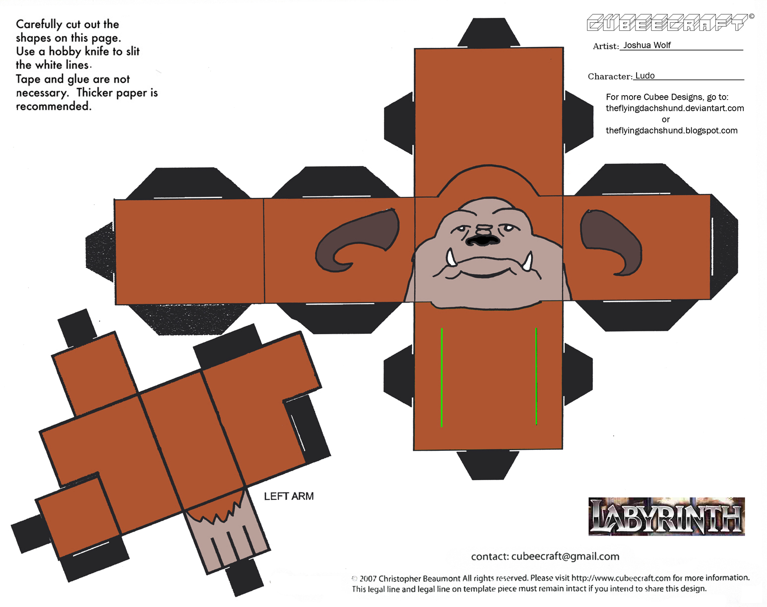 Muppets 13: Ludo Cubee by TheFlyingDachshund on DeviantArt