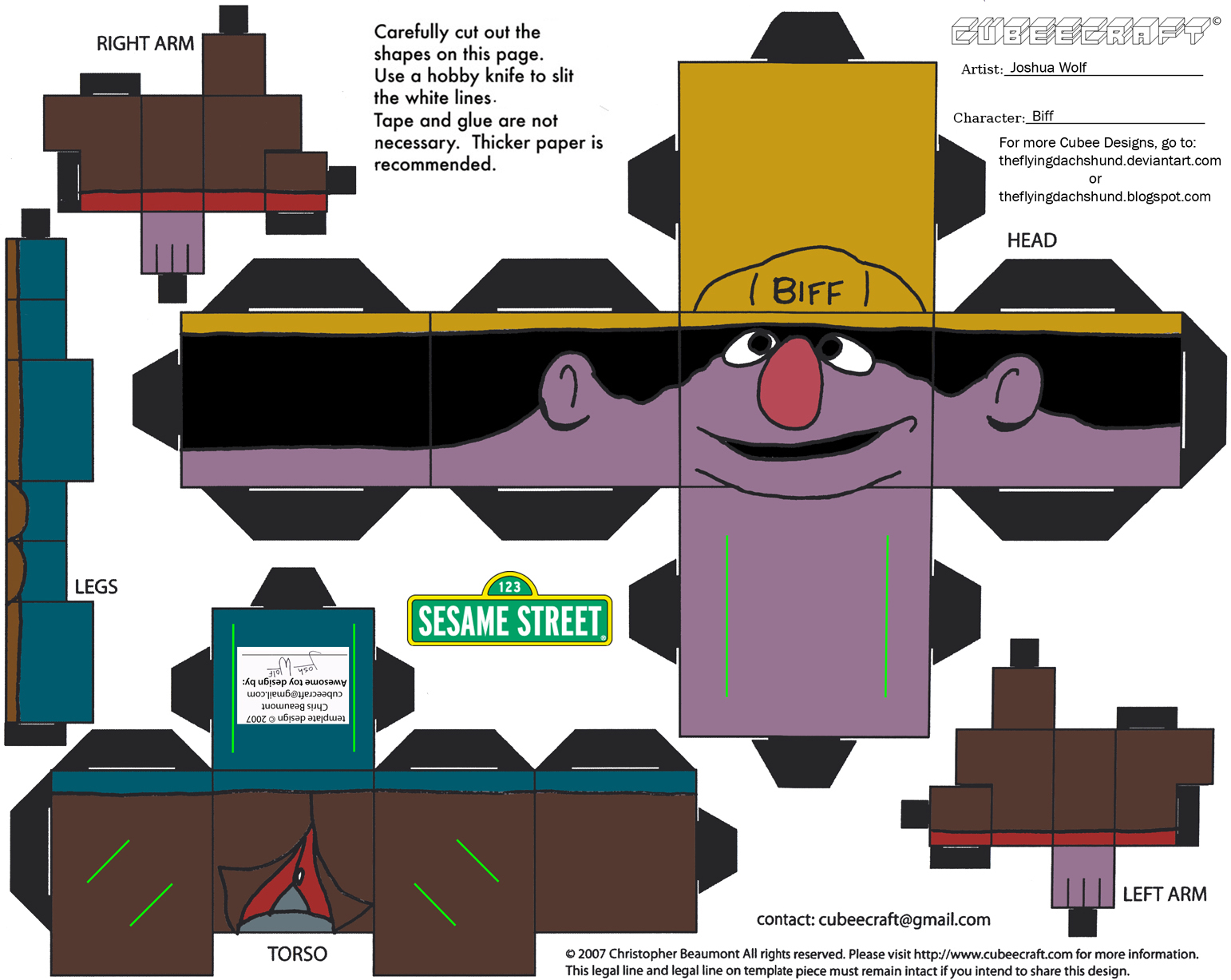 Muppets 20: Biff Cubee by TheFlyingDachshund on DeviantArt