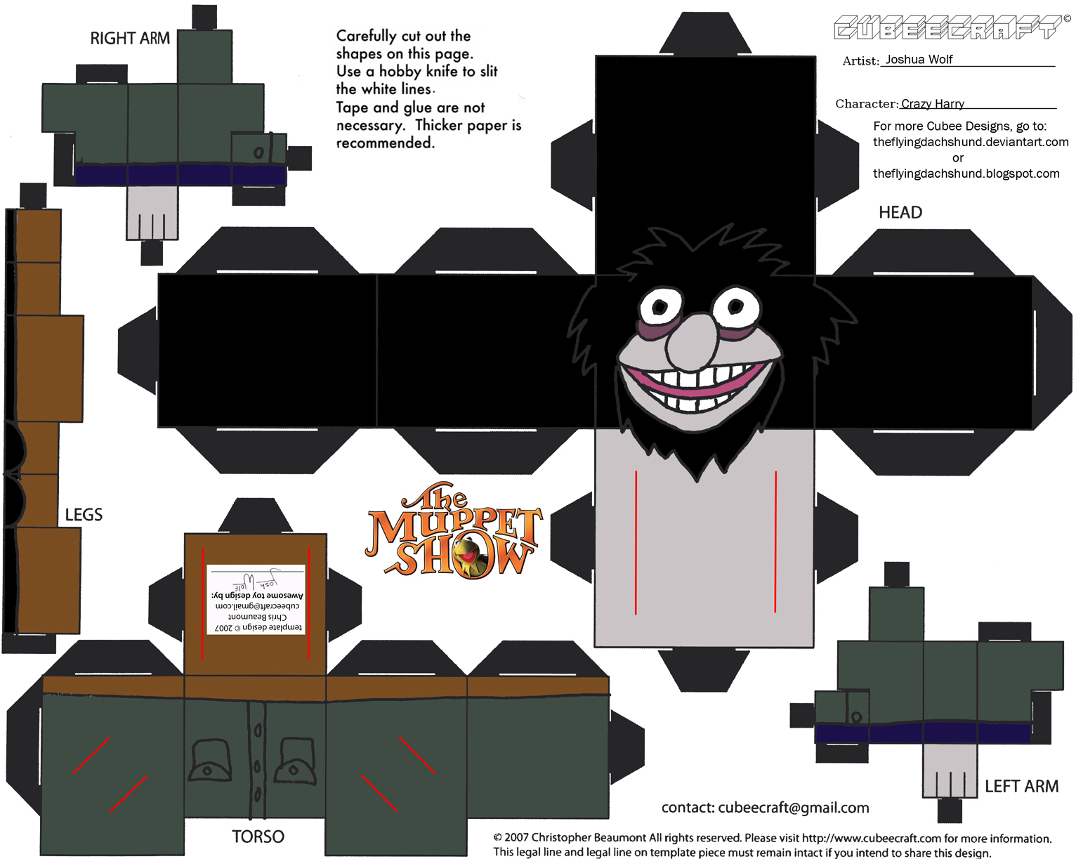 Muppets 22: Crazy Harry Cubee by TheFlyingDachshund on DeviantArt