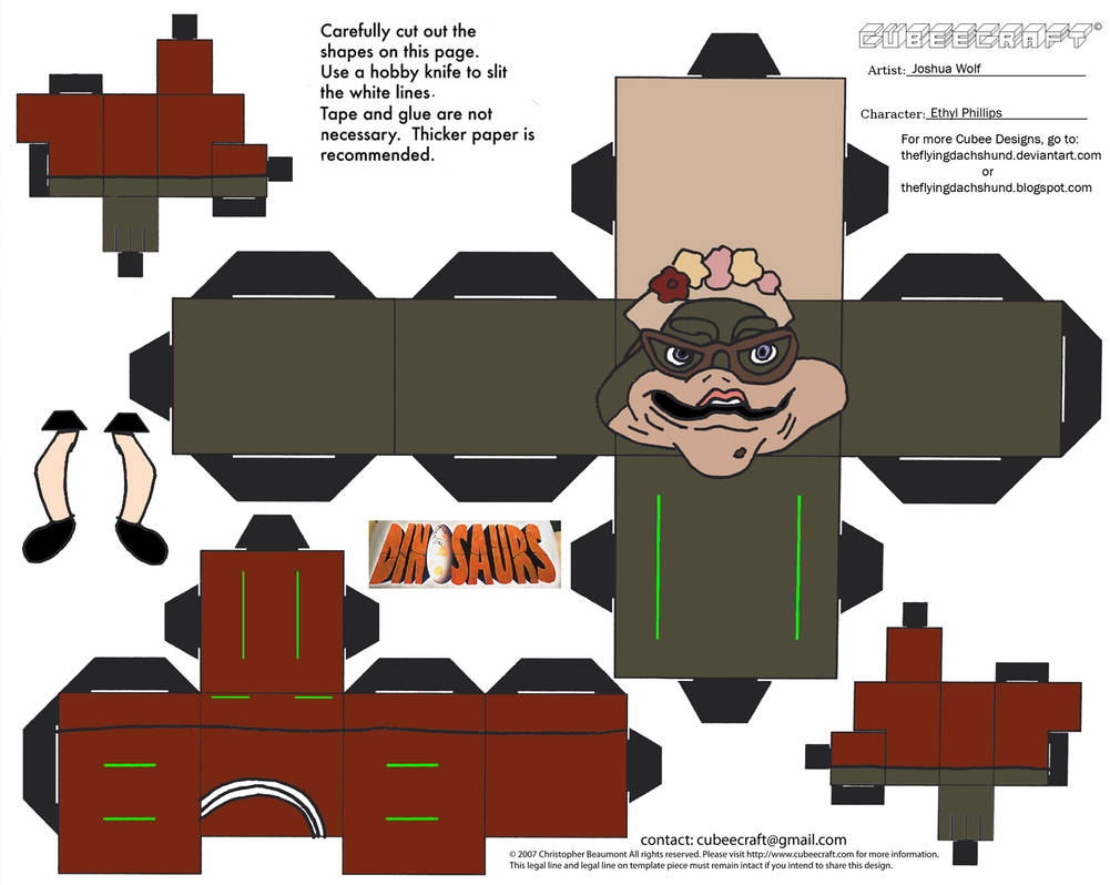 Muppets 23: Ethyl Phillips Cubee by TheFlyingDachshund on DeviantArt