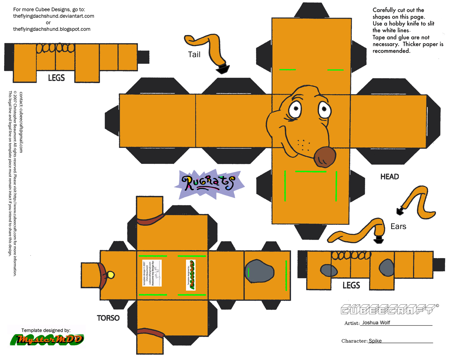 RR: Spike Cubee by TheFlyingDachshund on DeviantArt