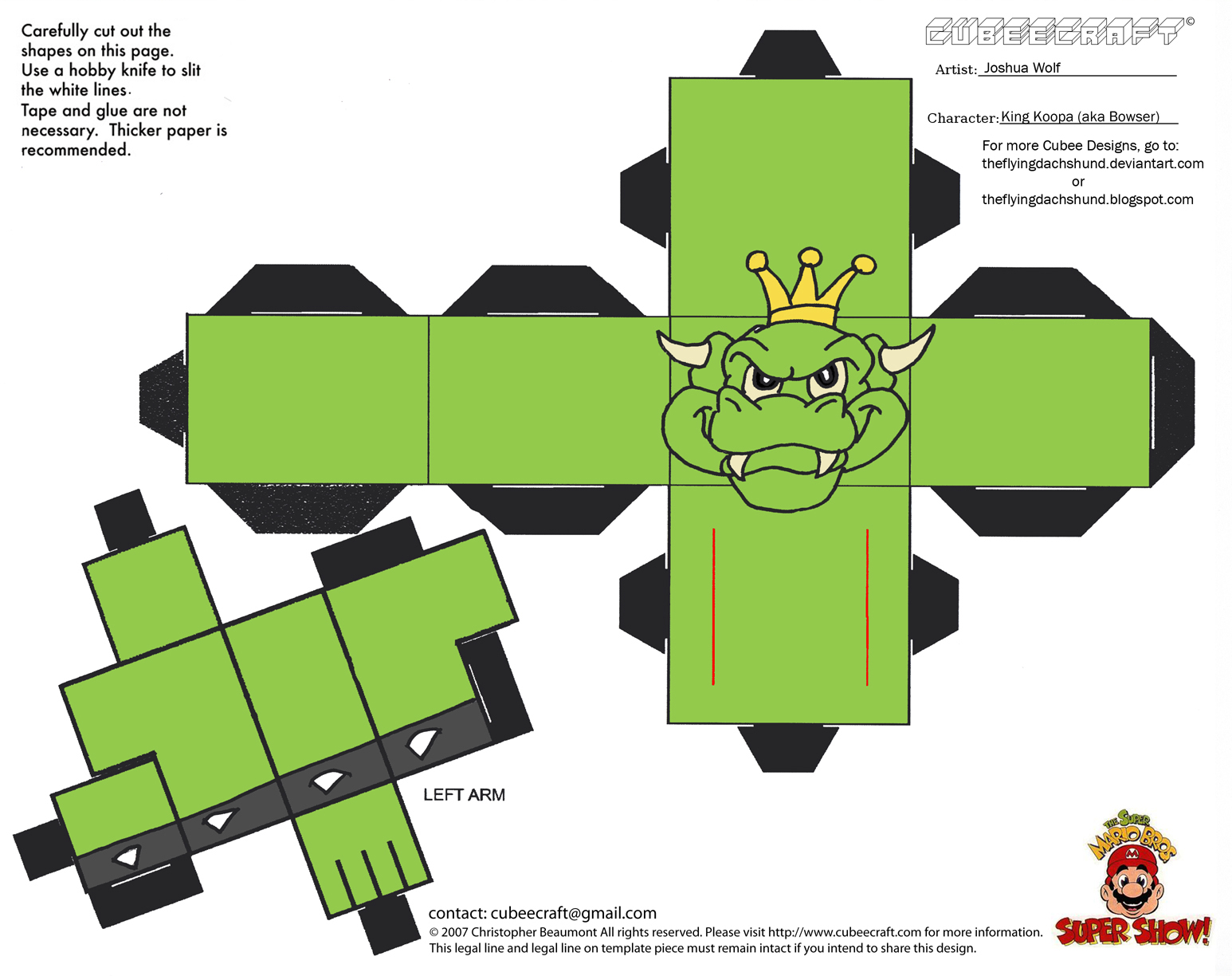 VG 4: King Koopa Cubee by TheFlyingDachshund on DeviantArt