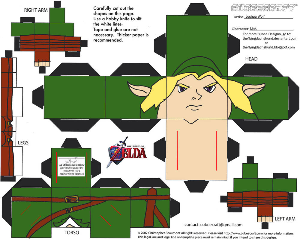 VG 5: Link Cubee by TheFlyingDachshund on DeviantArt