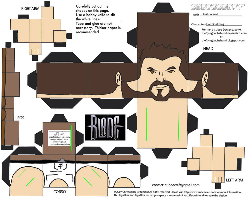 Marvel 2: Hannibal King Cubee by TheFlyingDachshund on DeviantArt