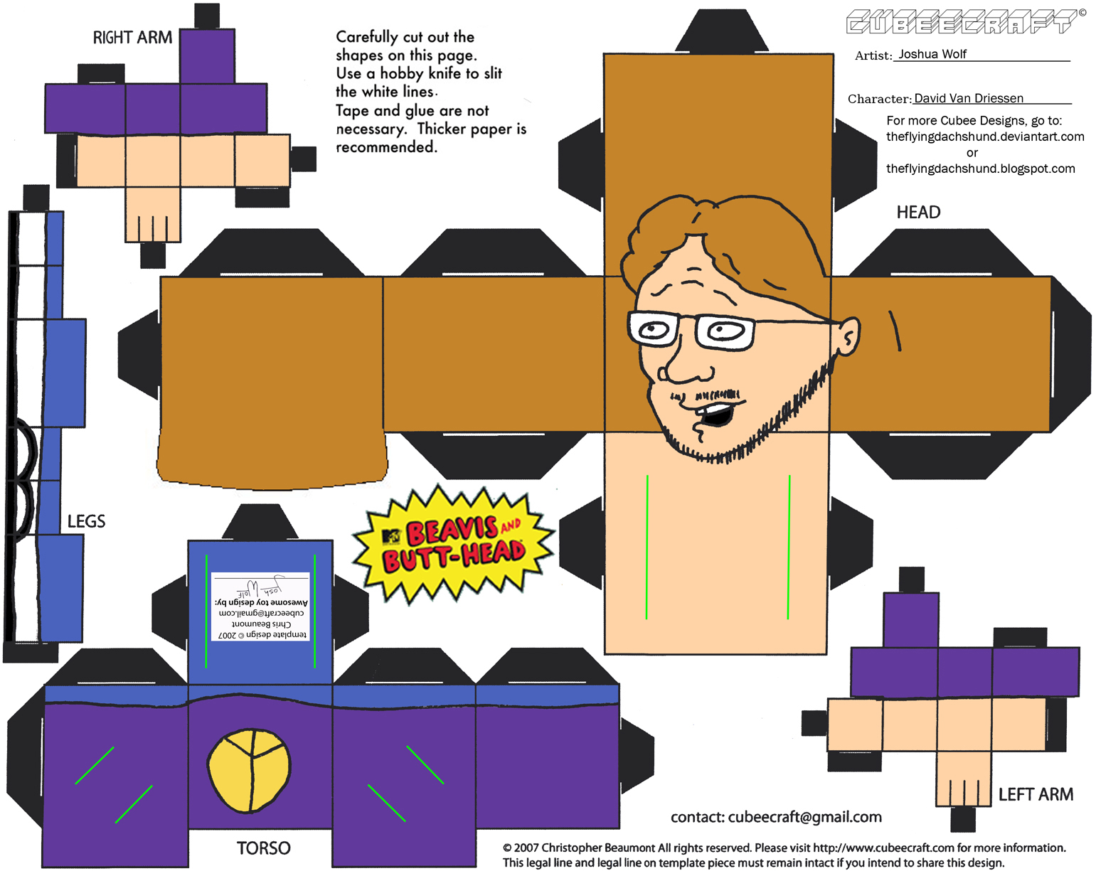 MJC 3: David Van Driessen Cubee by TheFlyingDachshund on DeviantArt