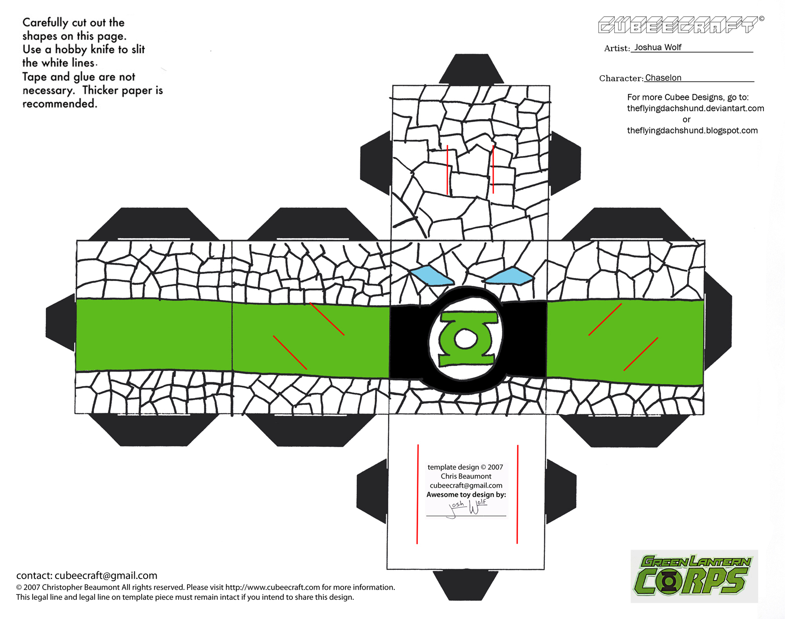 GL 12: Chaselon Cubee by TheFlyingDachshund on DeviantArt