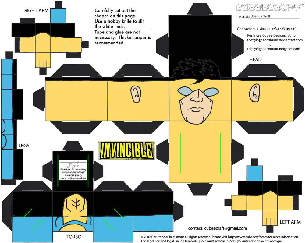 LCBH8: Invincible Cubee by TheFlyingDachshund on DeviantArt