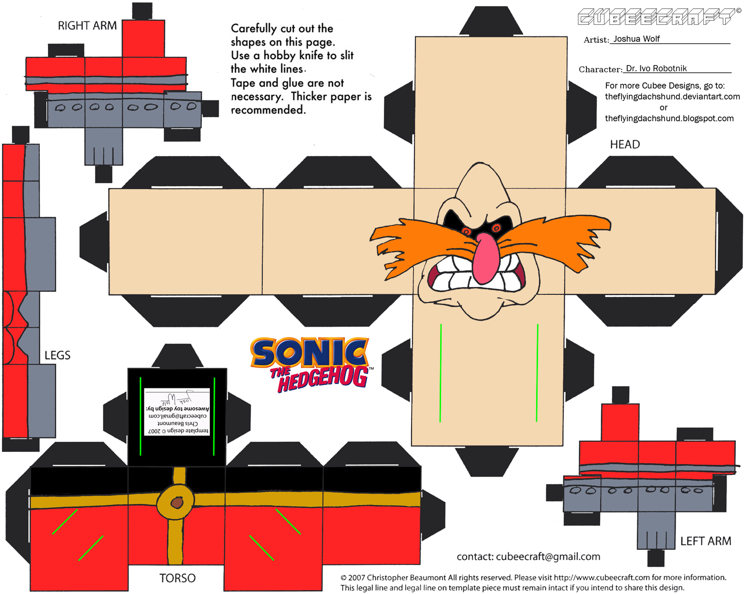 VG7: Dr Ivo Robotnik Cubee by TheFlyingDachshund on DeviantArt