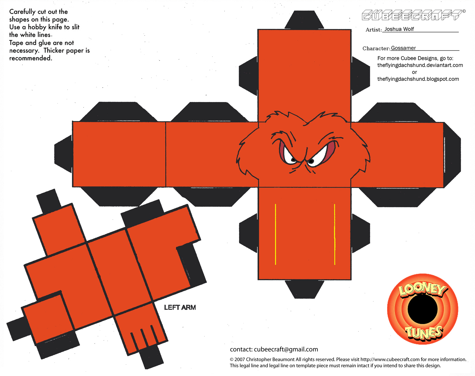 LT1: Gossamer Cubee by TheFlyingDachshund on DeviantArt
