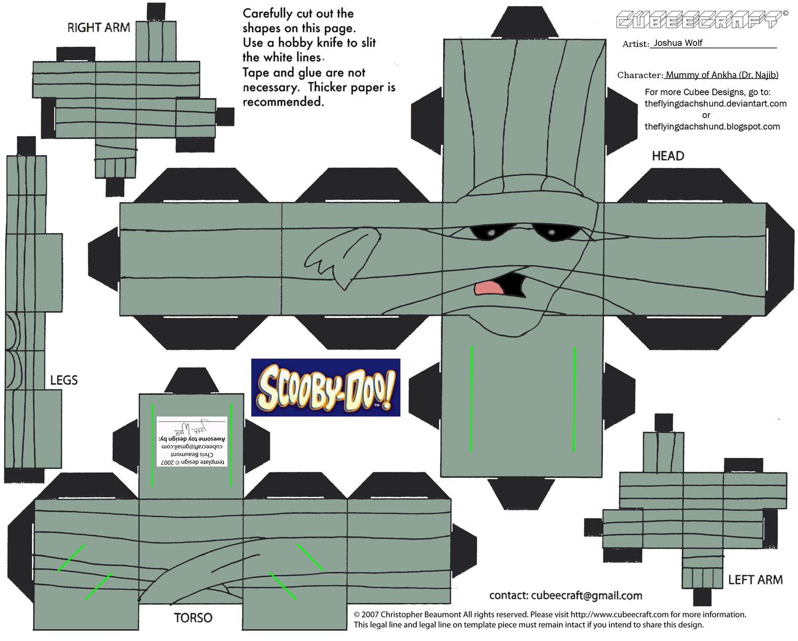 SD4: The Mummy of Ankha Cubee by TheFlyingDachshund on DeviantArt