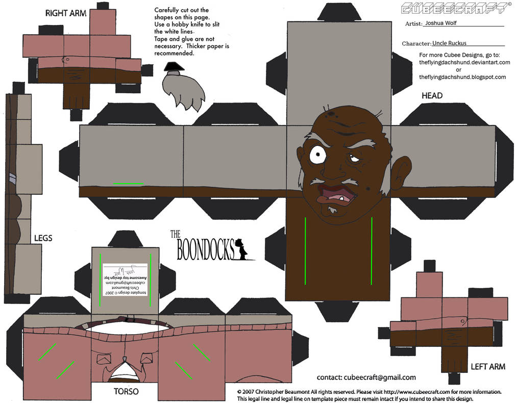 AS4: Uncle Ruckus Cubee by TheFlyingDachshund on DeviantArt