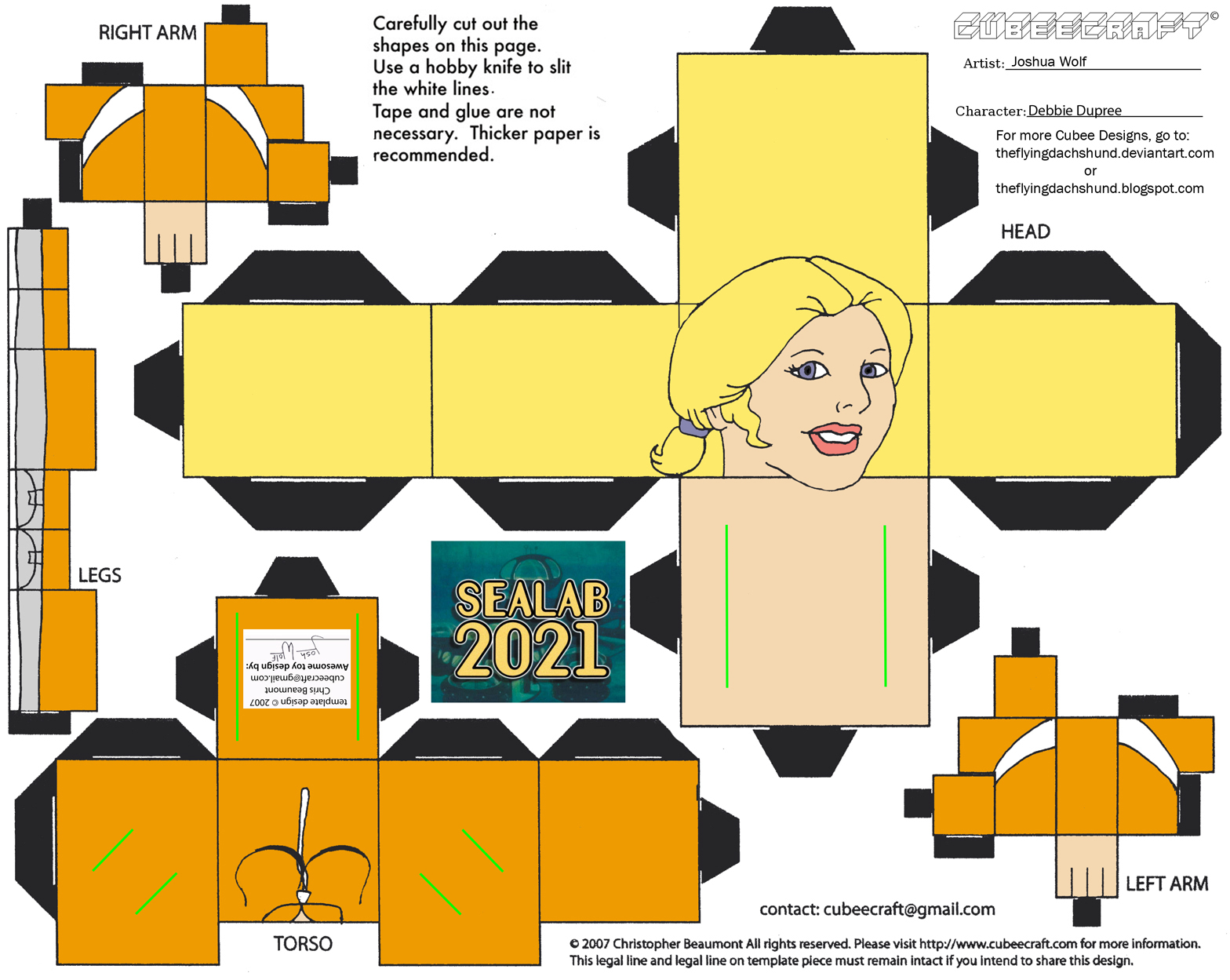 AS7: Debbie Dupree Cubee by TheFlyingDachshund on DeviantArt