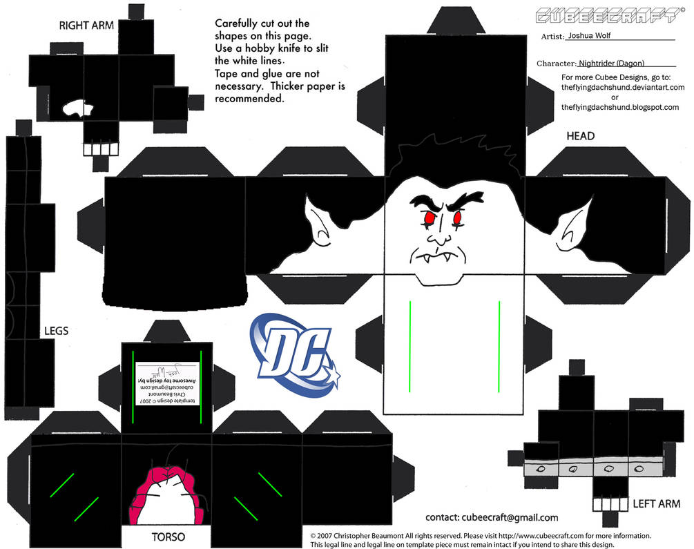 DC SH42: Nightrider Cubee by TheFlyingDachshund on DeviantArt