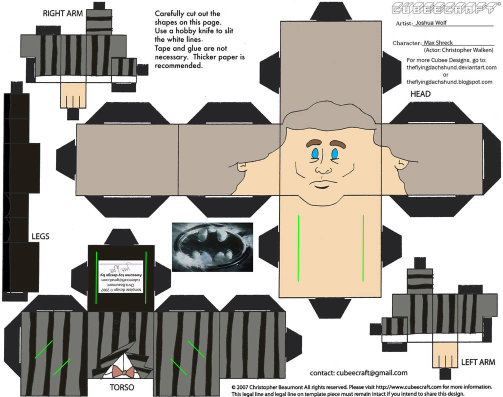 DCF2: Max Shreck Cubee by TheFlyingDachshund on DeviantArt