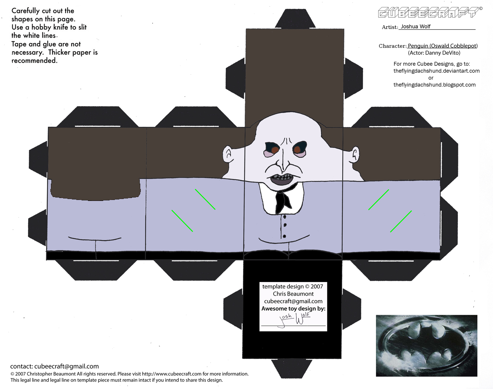 DCF2: Penguin Cubee by TheFlyingDachshund on DeviantArt