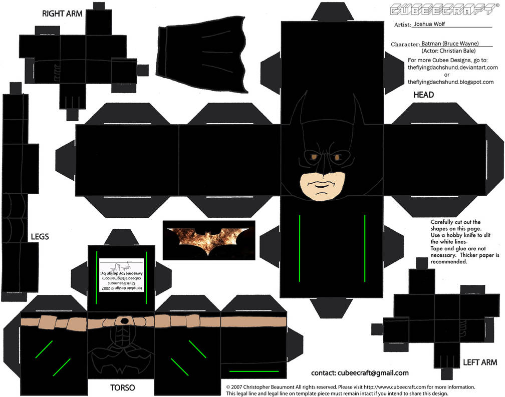 DCF4: Batman Cubee by TheFlyingDachshund on DeviantArt