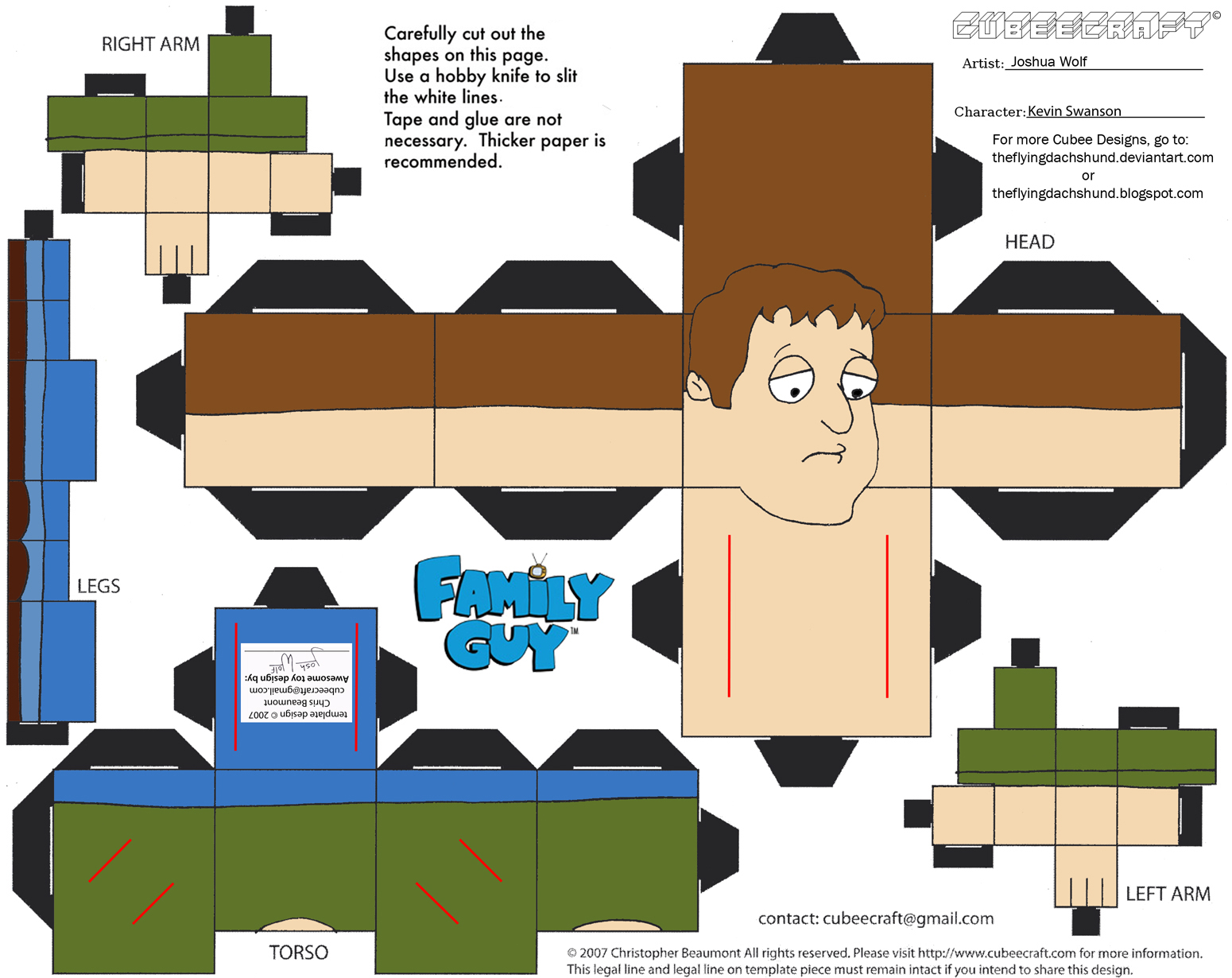 Kevin Swanson Family Guy