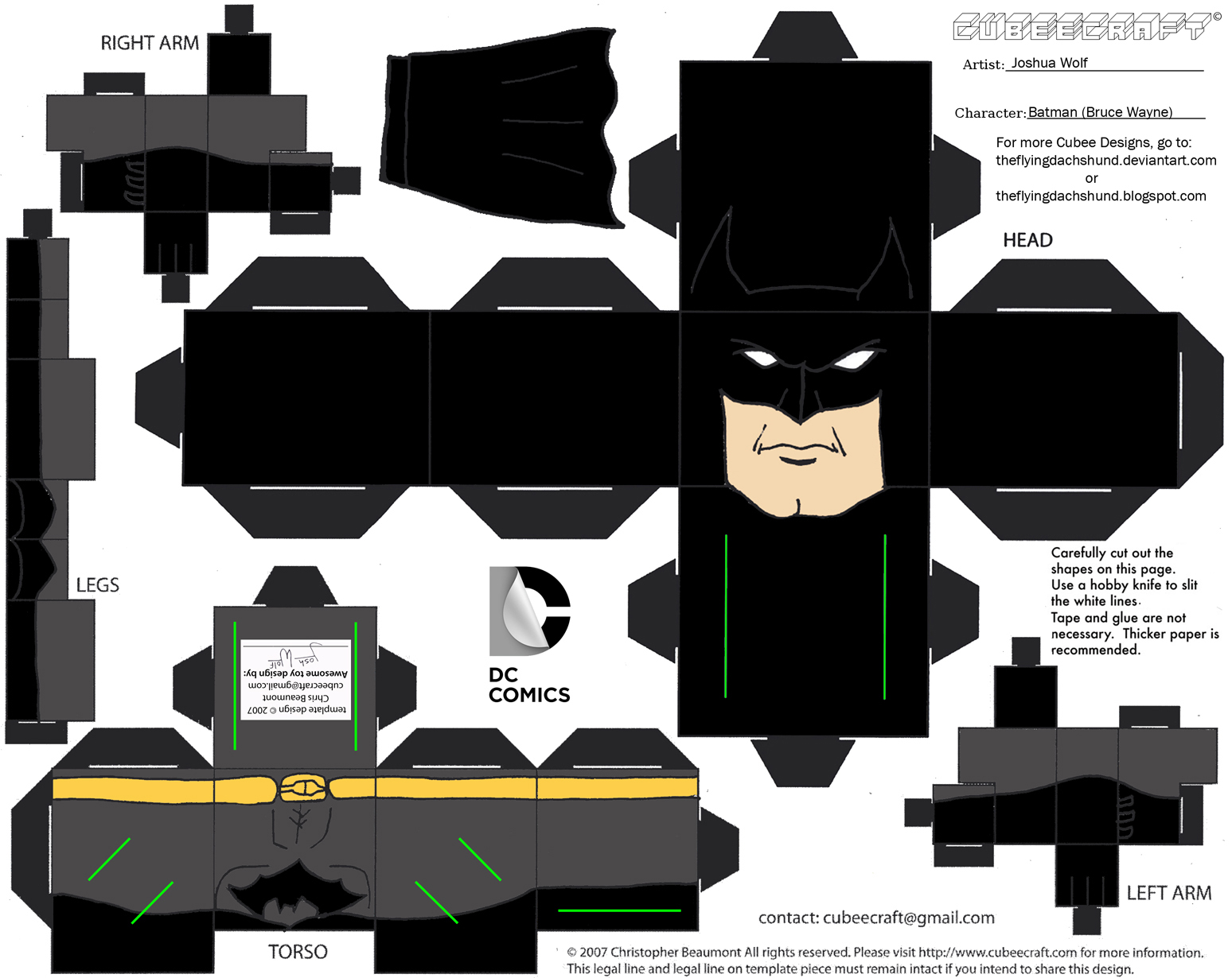 DCNU1: Batman Cubee by TheFlyingDachshund on DeviantArt