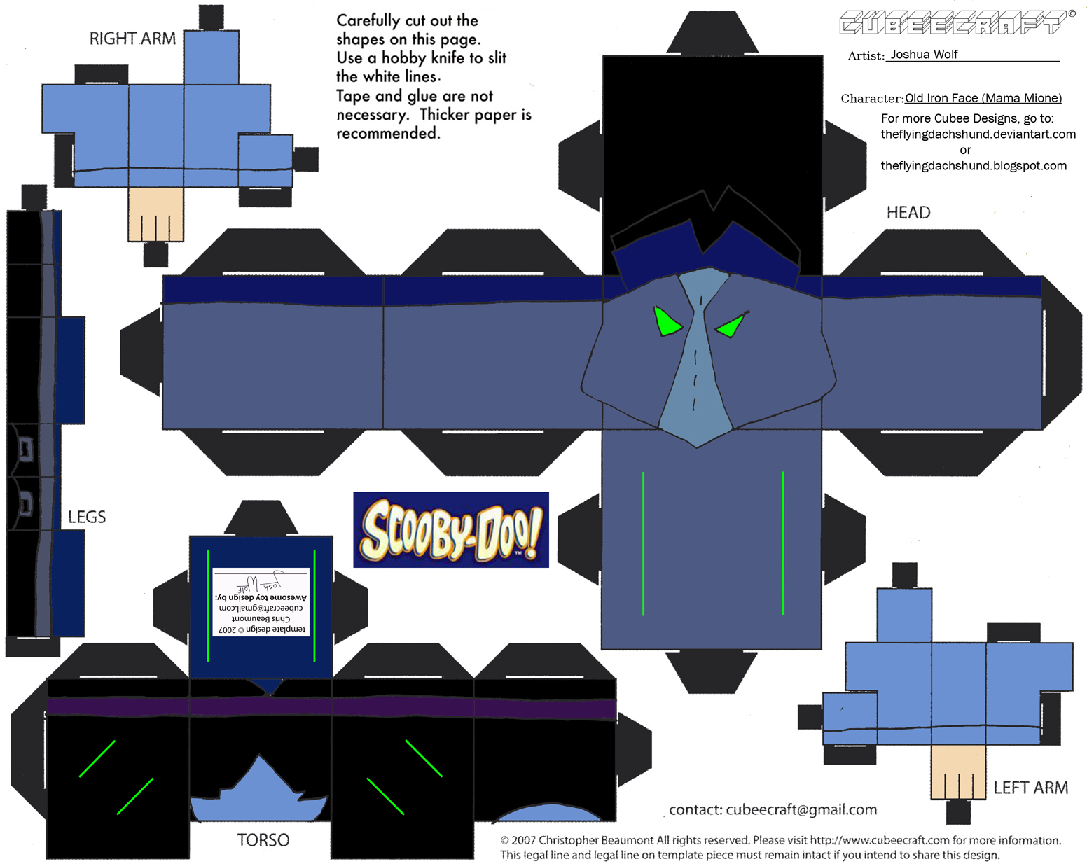 SD7: Old Iron Face Cubee by TheFlyingDachshund on DeviantArt