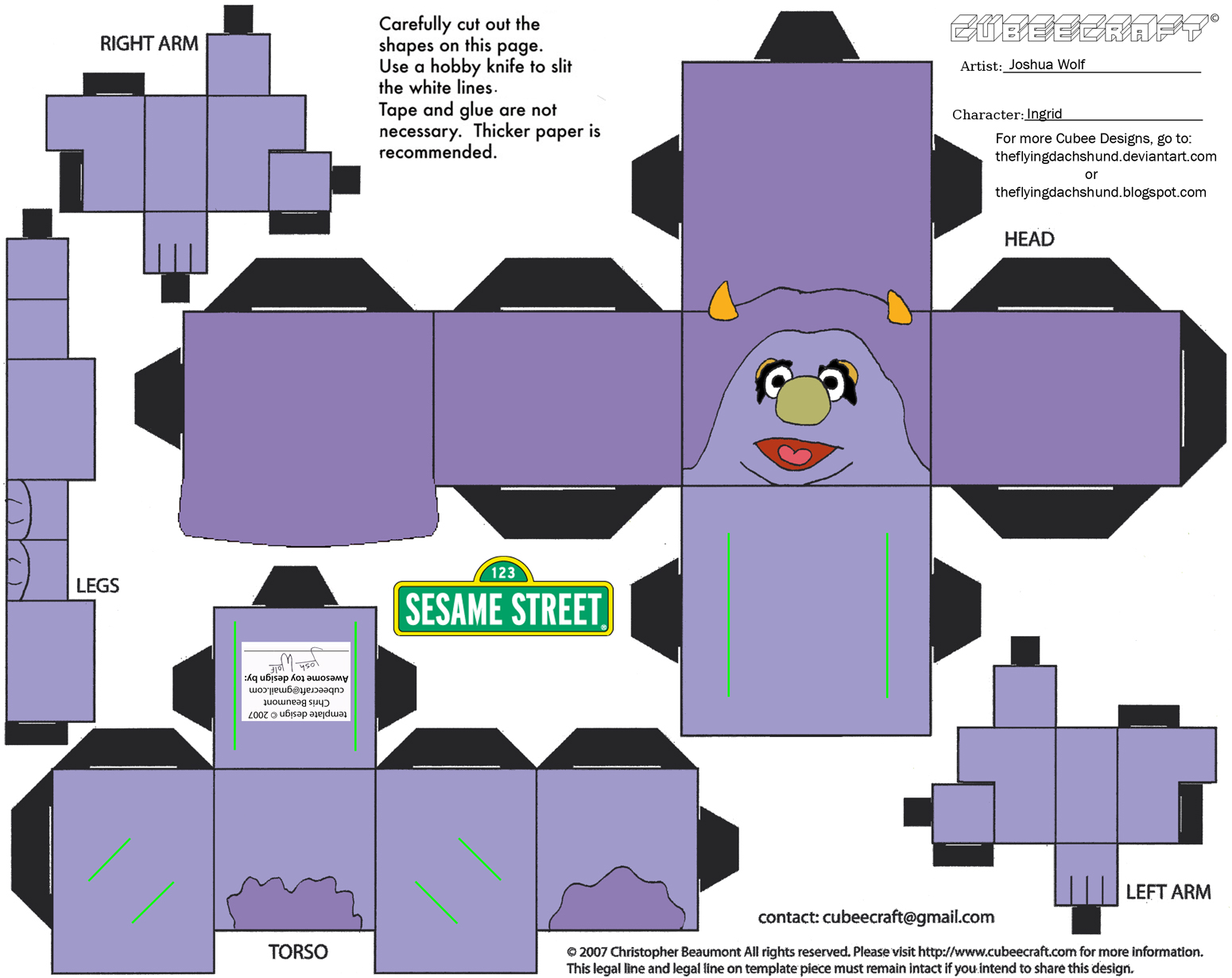 Ingrid Sesame Street