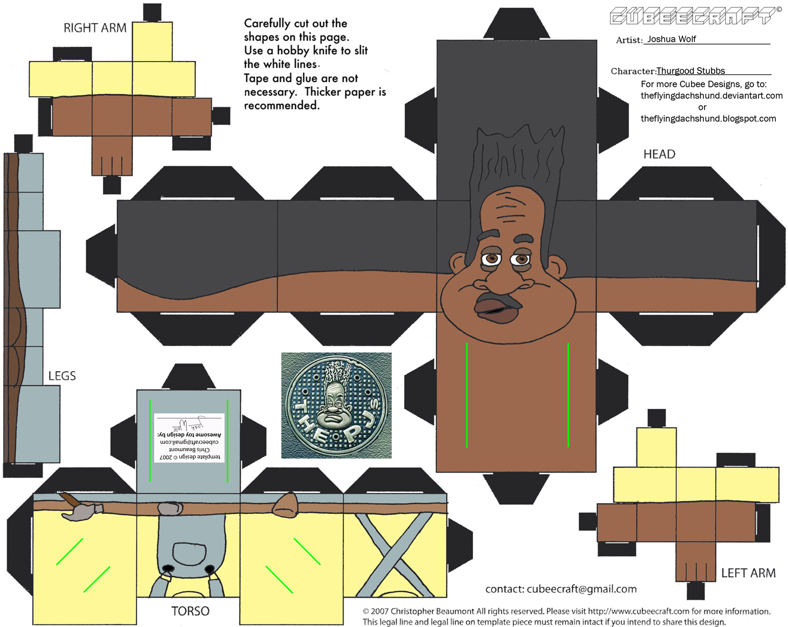 As17 Thurgood Stubbs Cubee By Theflyingdachshund On Deviantart