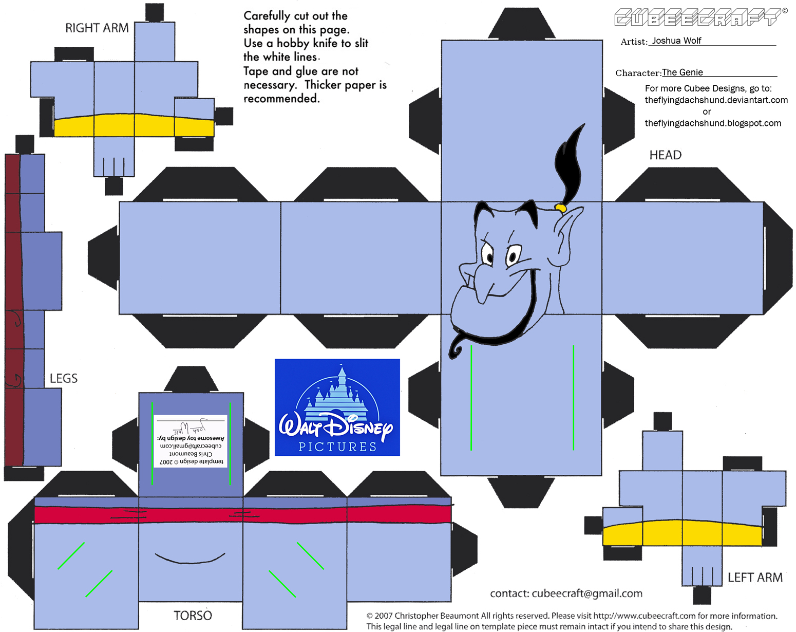 Dis14: The Genie Cubee by TheFlyingDachshund on DeviantArt