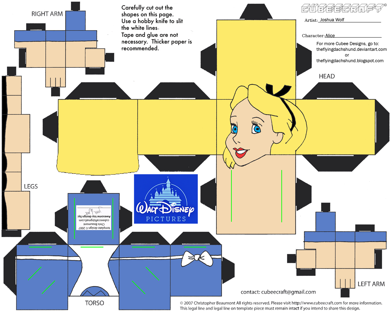 Dis19: Alice Cubee by TheFlyingDachshund on DeviantArt