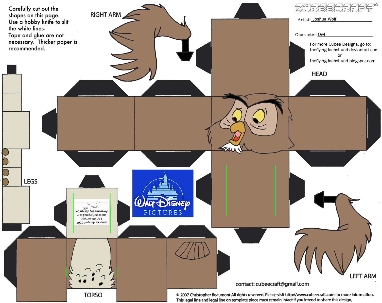 Dis25: Owl Cubee by TheFlyingDachshund on DeviantArt