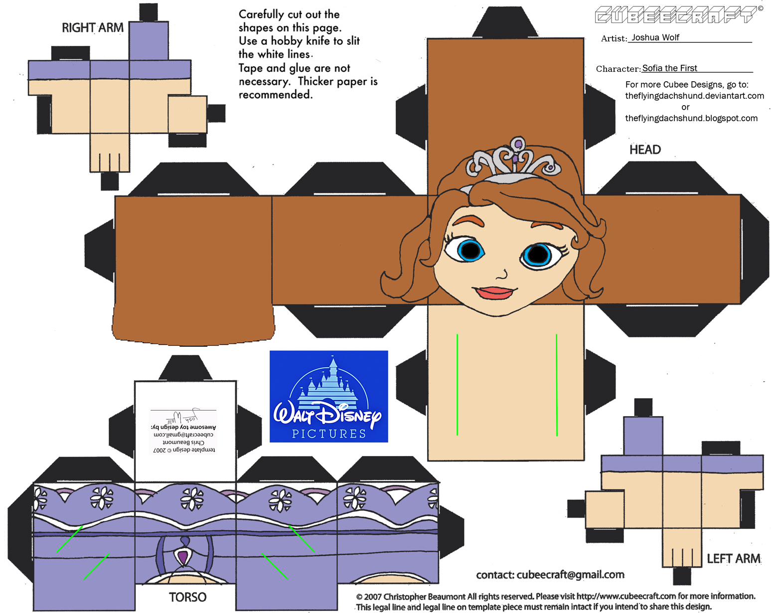 Dis26: Sofia the First Cubee by TheFlyingDachshund on DeviantArt