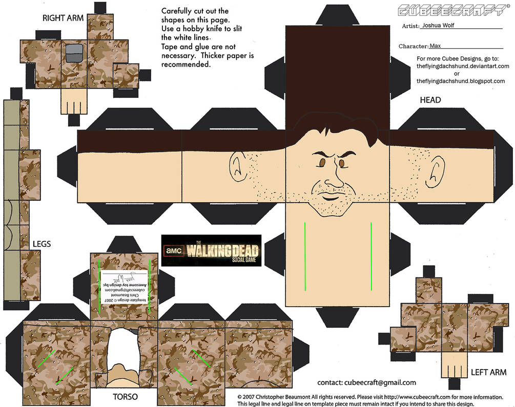 TWD18: Max Cubee by TheFlyingDachshund on DeviantArt