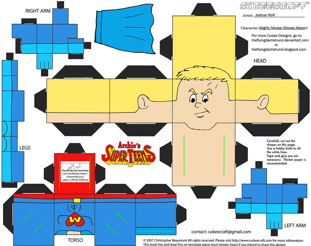 LCBH19: Mighty Moose Cubee by TheFlyingDachshund on DeviantArt