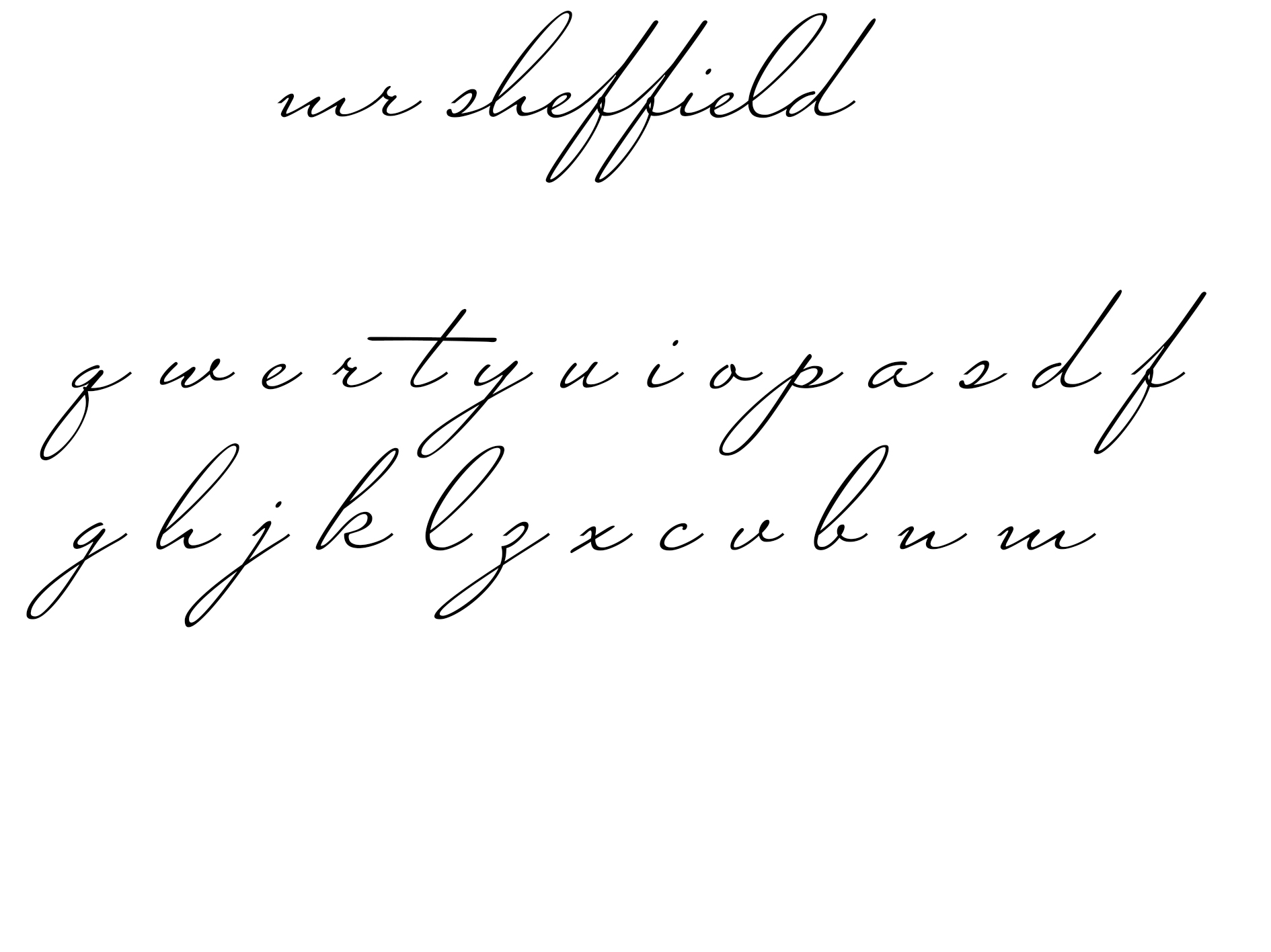 Mr Sheffield font by nudibear on DeviantArt