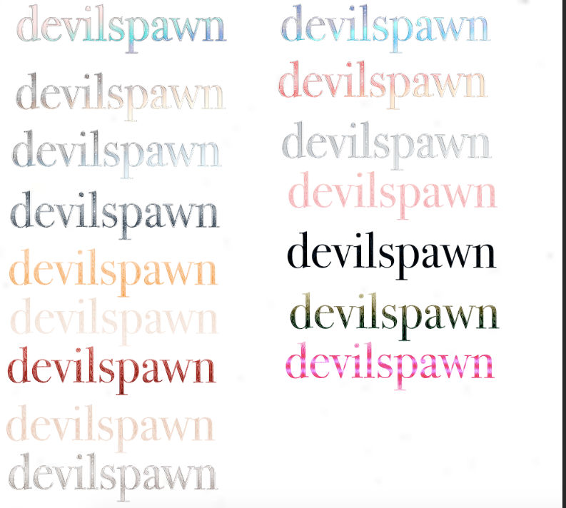 DevilSpawn style pack by Nudibear by nudibear on DeviantArt