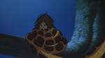 Mowgli slides into Kaa's coils (GIF) by Swedishhero94 on DeviantArt