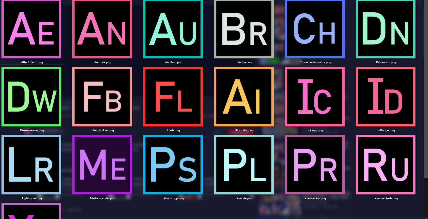 Adobe CS6 Icons PREVIEW by BastardOperator on DeviantArt