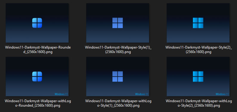 Darkmyst - Windows 11 Wallpaper Pack (2560x1600) by BastardOperator on ...
