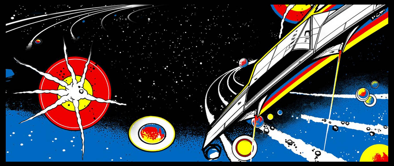 Asteroids Arcade Cabinet - Control Panel Art by ver2ion on DeviantArt