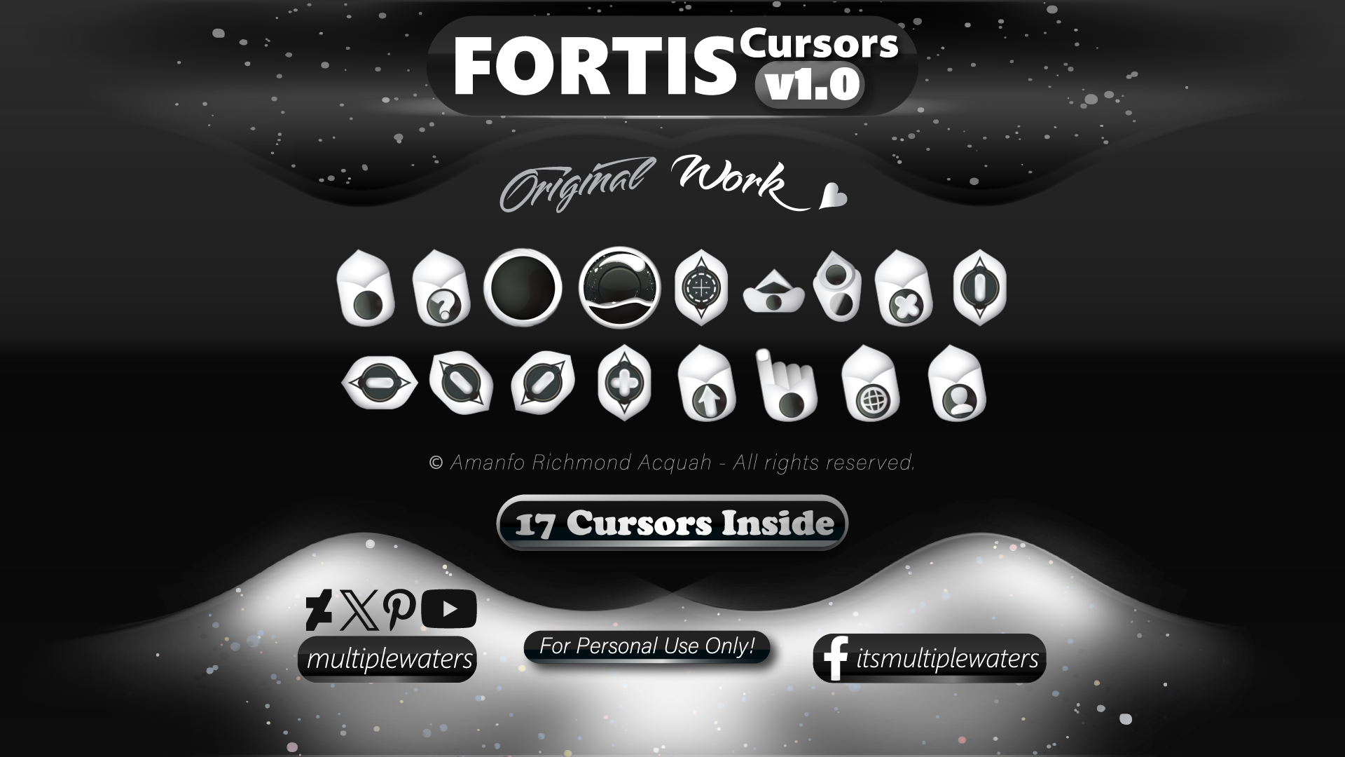 Fortis Cursors v1.0 by MultipleWaters on DeviantArt