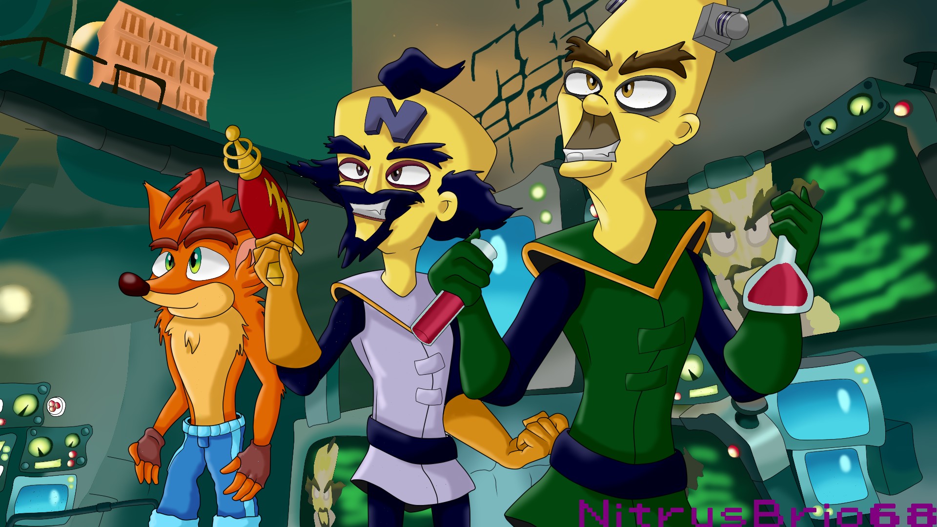 Crash Bandicoot Cortex Brio - It's About Time by NitrusBrio68 on DeviantArt