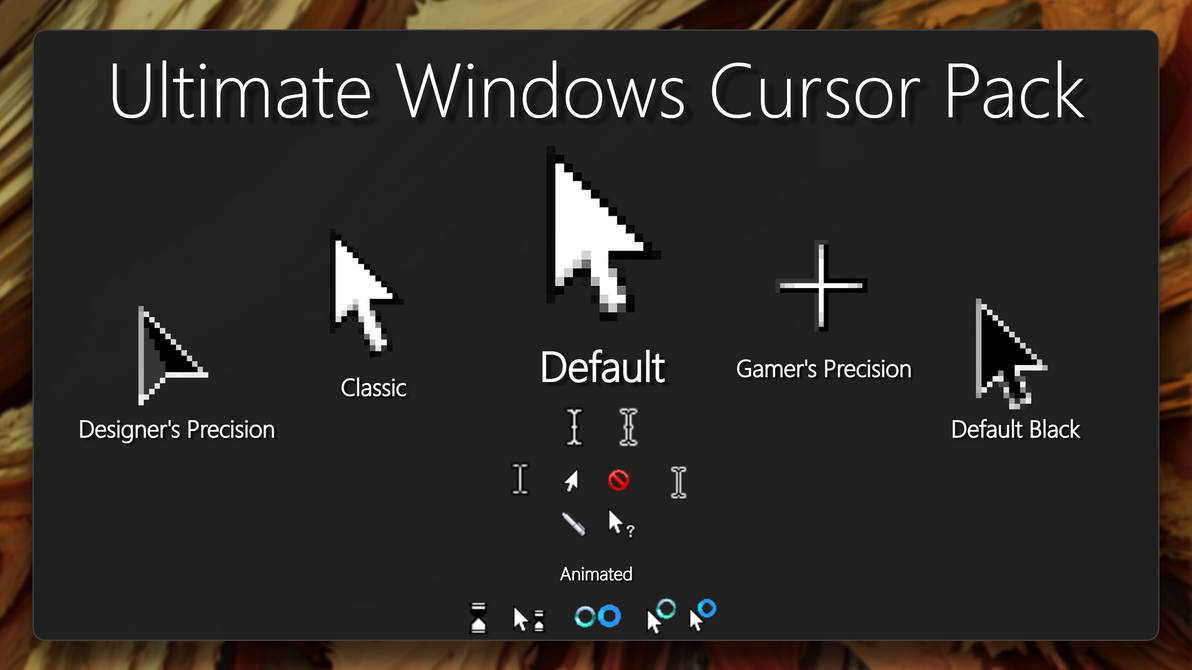 ULTIMATE Windows Cursor Pack (BETA UPDATE 3) by AutisticDirtVeggie on DeviantArt
