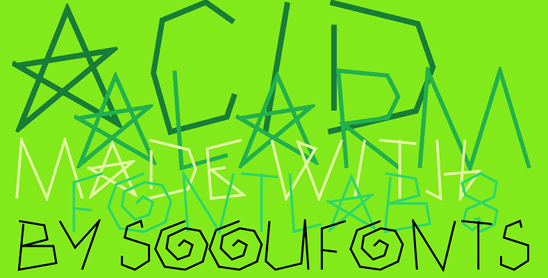 Acid Alarm [FONT] by DoodleNeuding24 on DeviantArt