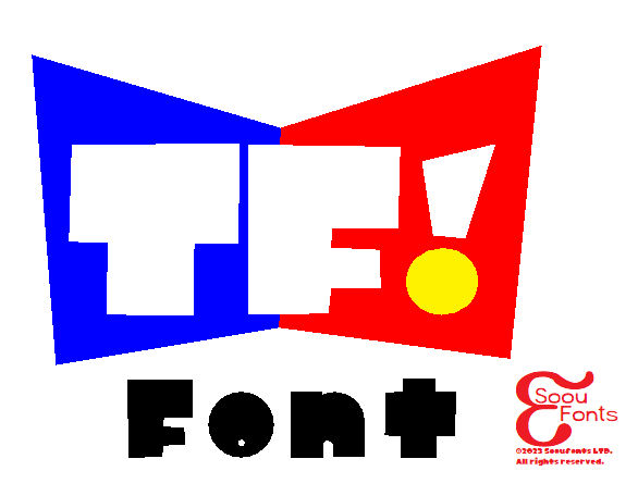 TF! [TF1] Font by DoodleNeuding24 on DeviantArt