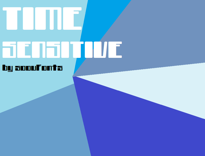 time-sensitive [font] by DoodleNeuding24 on DeviantArt