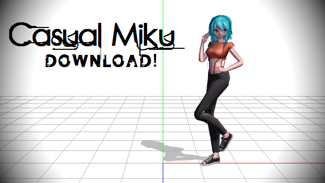 MMD Model DL! Casual Model! by SmolFlame on DeviantArt